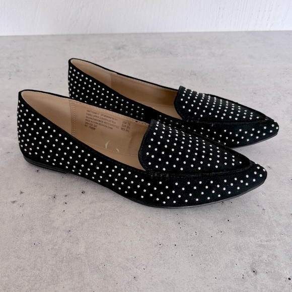 Time and Tru | Shoes | Time And True Loafer Flat Silver Studded ...